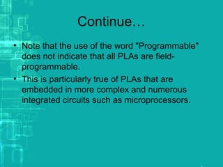 Programmable Logic Devices Plds | PPT