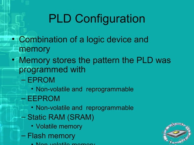 Programmable Logic Devices Plds | PPT | Programming Languages | Computing