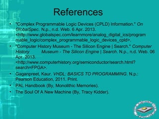 Programmable Logic Devices Plds | PPT | Programming Languages | Computing