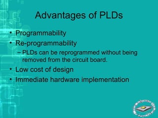 Programmable Logic Devices Plds | PPT