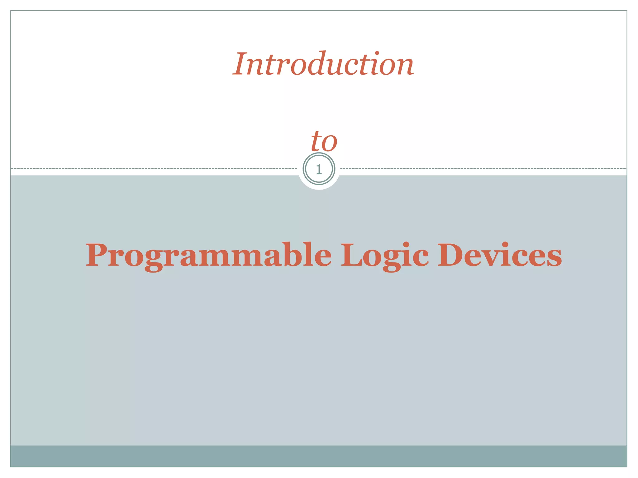 Programmable Logic Devices | PDF