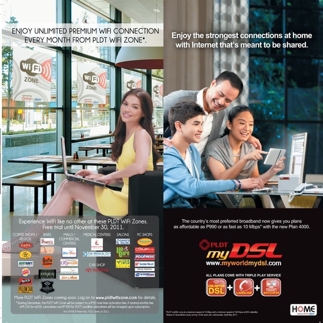 Pldt white flyer | PPT