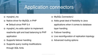 MySQL Load Balancers - MaxScale, ProxySQL, HAProxy, MySQL Router ...