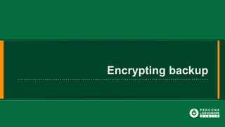 Percona Xtrabackup Best Practices | PPT
