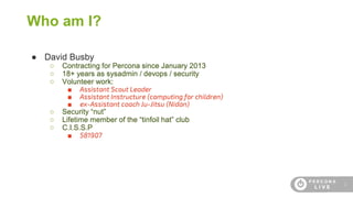 Ple18 web-security-david-busby | PPT