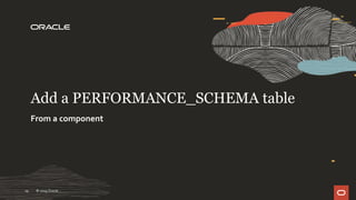 PLe19 How To Instrument Your Code in performance_schema | PPTX