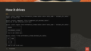 PLe19 How To Instrument Your Code in performance_schema | PPTX