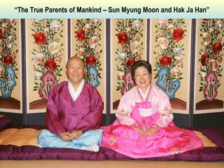 PLEA . God's Holy Word - True Father Sun Myung Moon | PPT