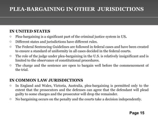 Plea bargaining | PPT