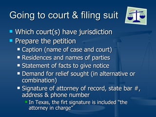 Pleadings and pretrial matters | PPT