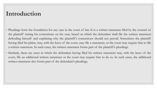 Pleadings in Civil Procedure Code.pptx