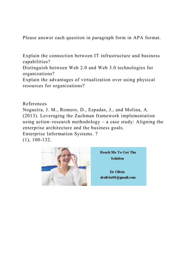 Please answer each question in paragraph form in APA format. .docx