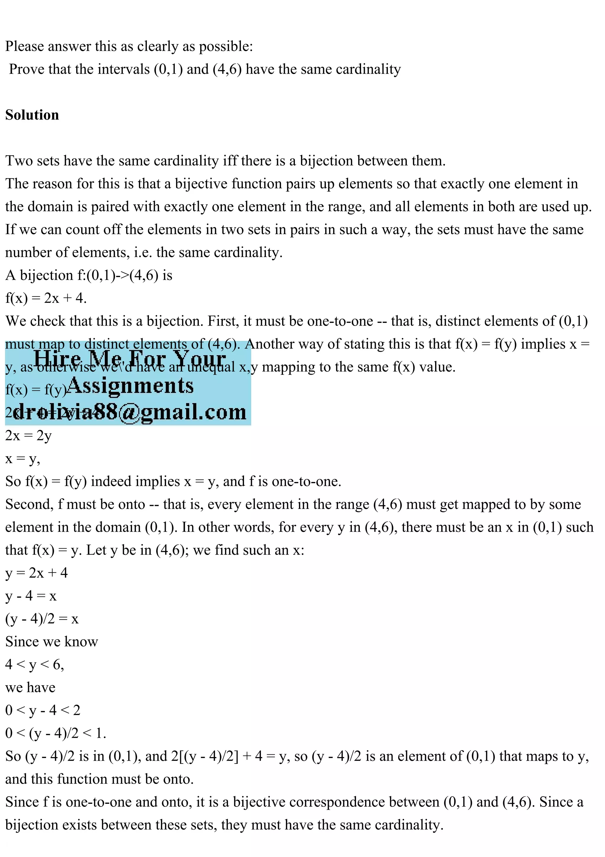 Please answer this as clearly as possible Prove that the interval.pdf