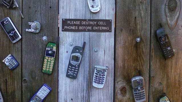 Please Destroy Cell Phones Before Entering | PPT
