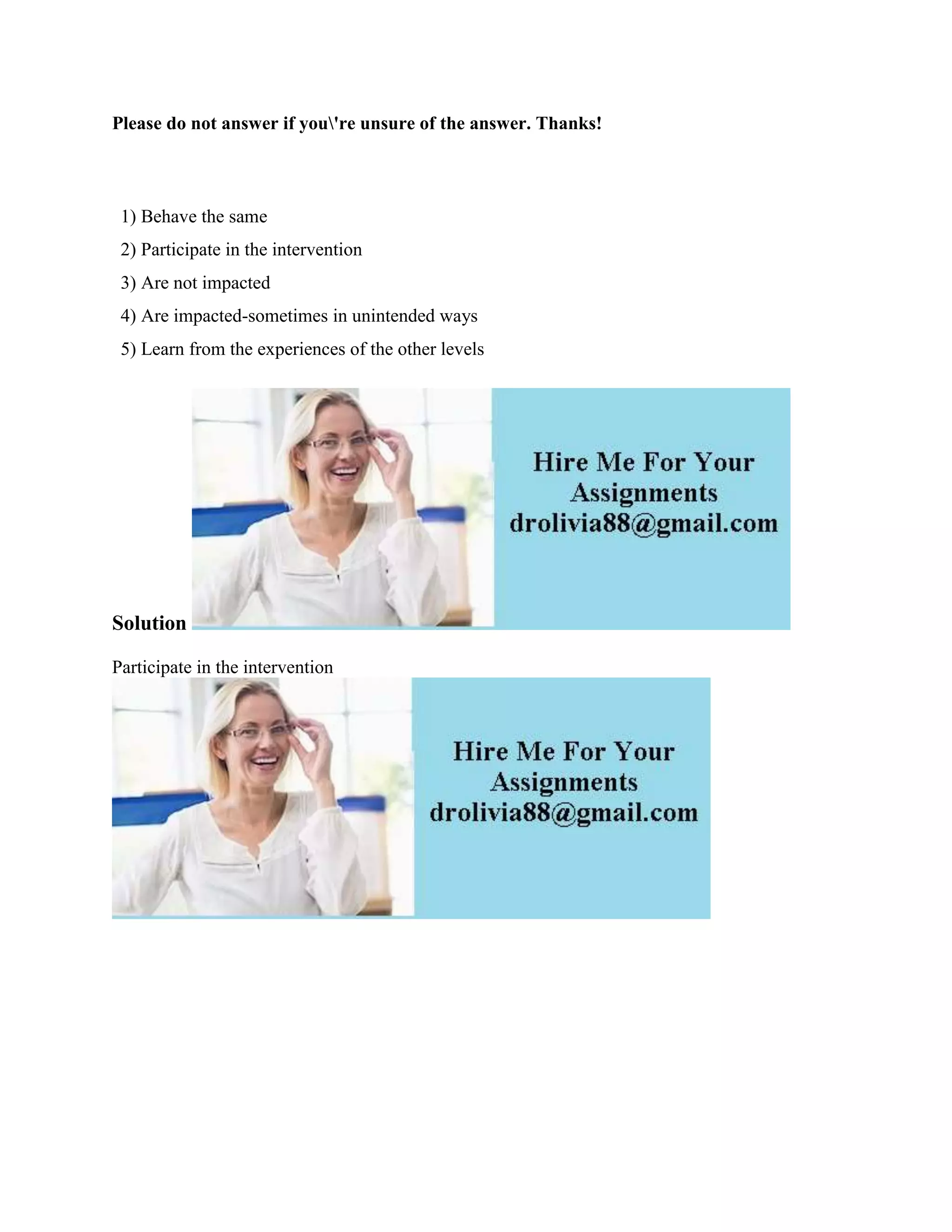 Please do not answer if you-'re unsure of the answer- Thanks!.docx