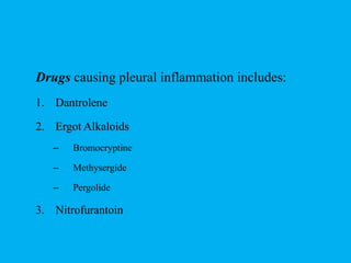 DRUG INDUCED PULMONARY DISEASES | PPTX