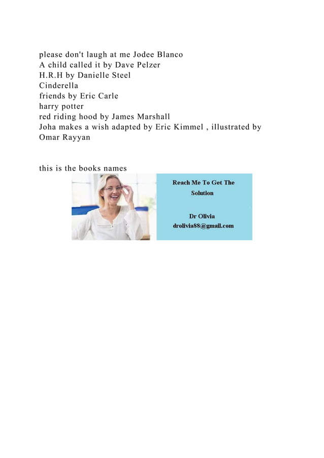 please dont laugh at me Jodee BlancoA child called it by Dave Pel.docx