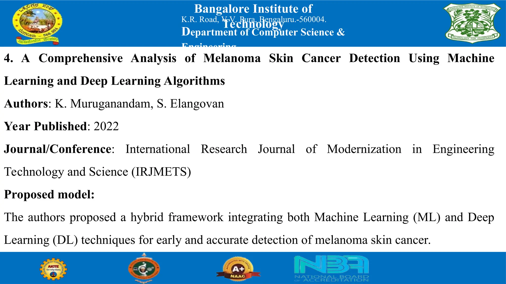 Animal detection using pre trained model for all usages | PPT