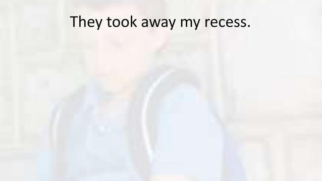 Please Don't Take Away My Recess A Poem About ADHD | PPTX