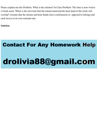 Please explain me this Problem. What is the solution In Class Probl.pdf