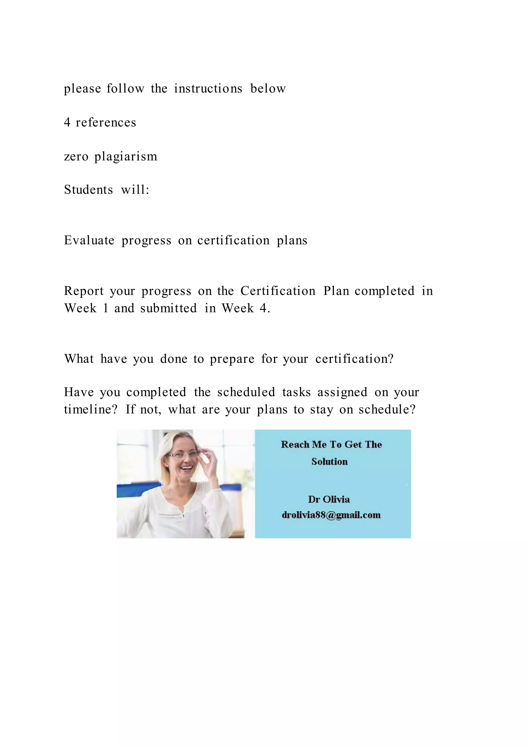 PLEASE FOLLOW THE instructions BELOW4 REFERENCESZERO PLAGIAR | DOCX