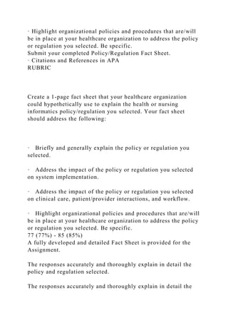 Please follow the points carefullyOne Page Assignment PolicyRe.docx