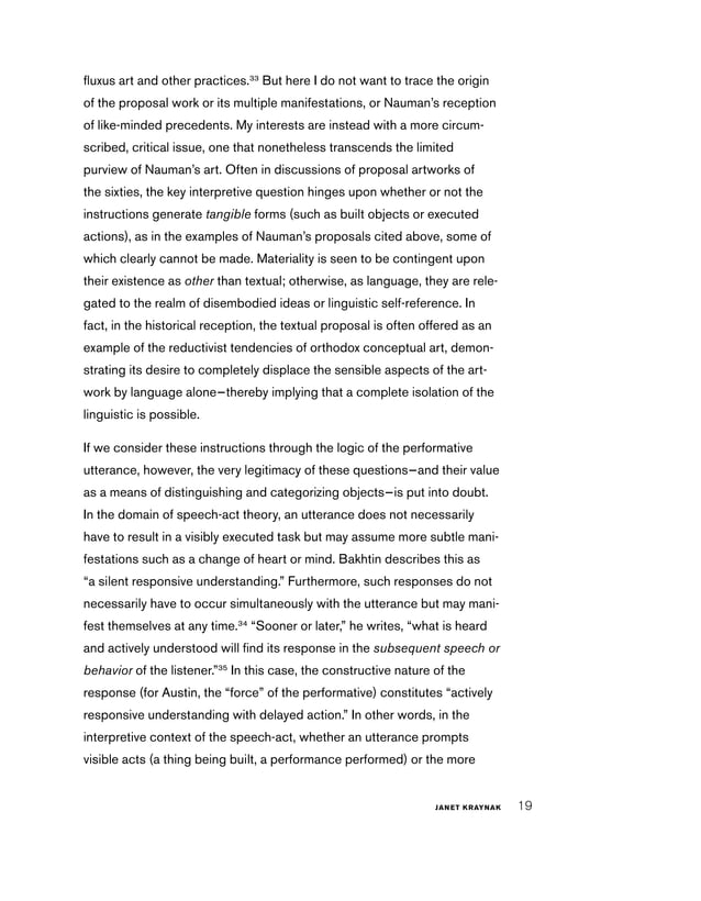 Please pay attention please bruce nauman's words (writings and interviews)