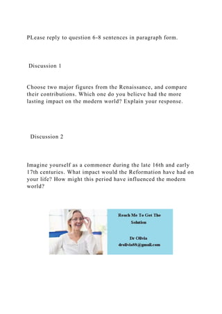 PLease reply to question 6-8 sentences in paragraph form. Di.docx