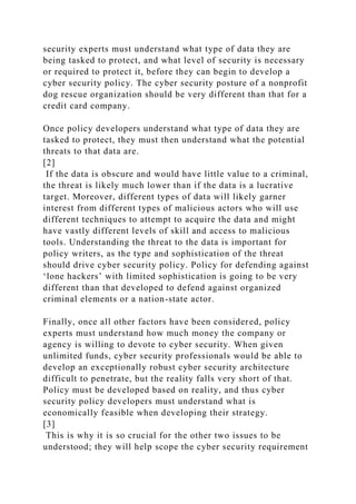 Please response as your classmate and your opinion.Developing .docx