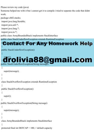 Please review my code (java)Someone helped me with it but i cannot.pdf