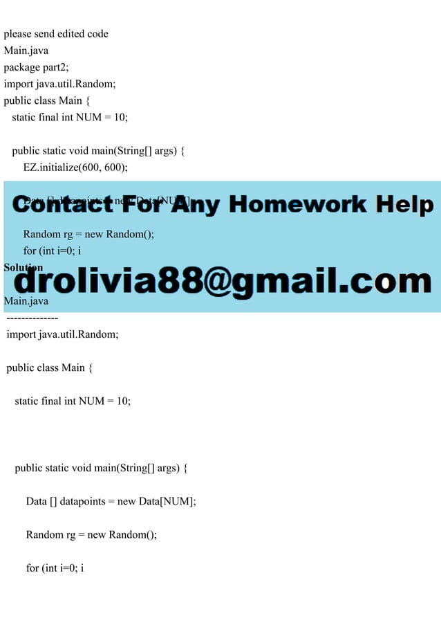 please send edited codeMain.javapackage part2;import java.util.pdf