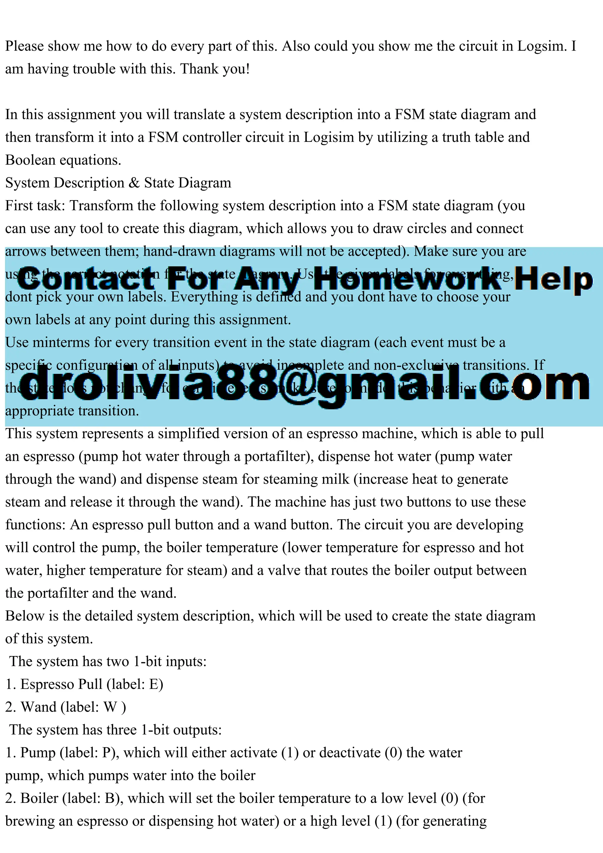 Please show me how to do every part of this. Also could you show me .pdf