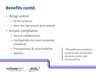 Document collaboration & review capabilities now on offer within ...