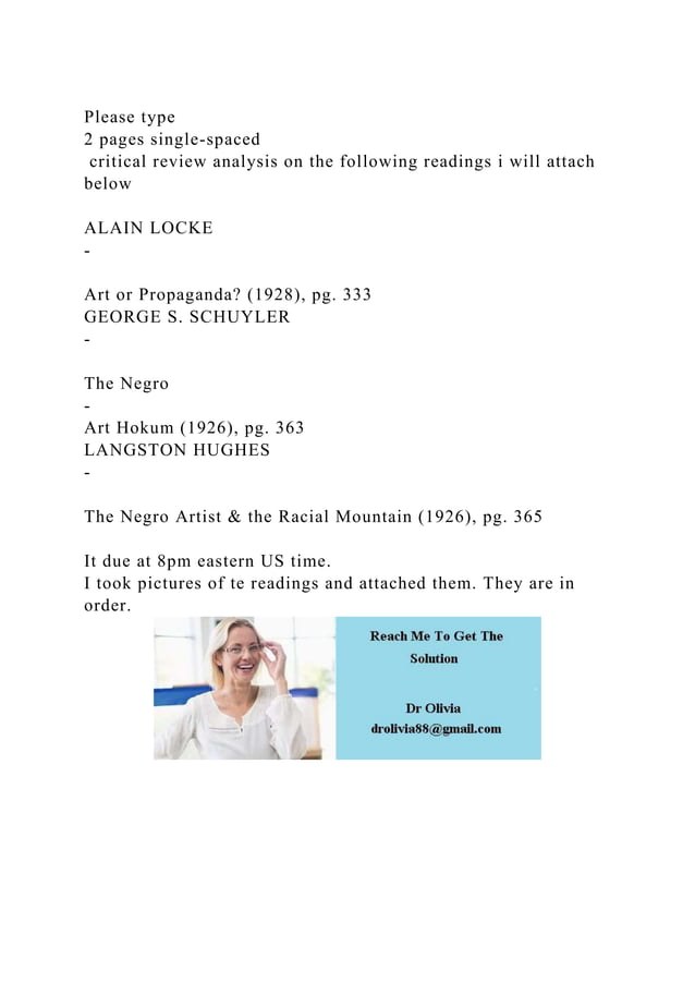 Please type 2 pages single-spaced critical review analysis on th.docx