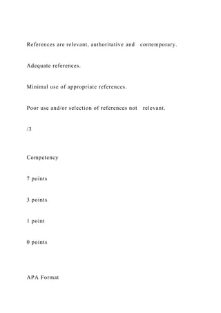 Please use the grading rubric to create an outline of your assig.docx