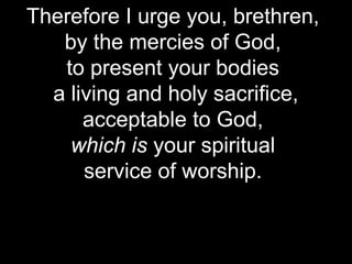 Pleasing god 2 | PPT