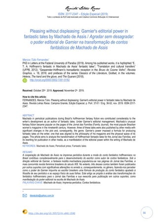 Pleasing without displeasing garniers editorial power in fantastic ...