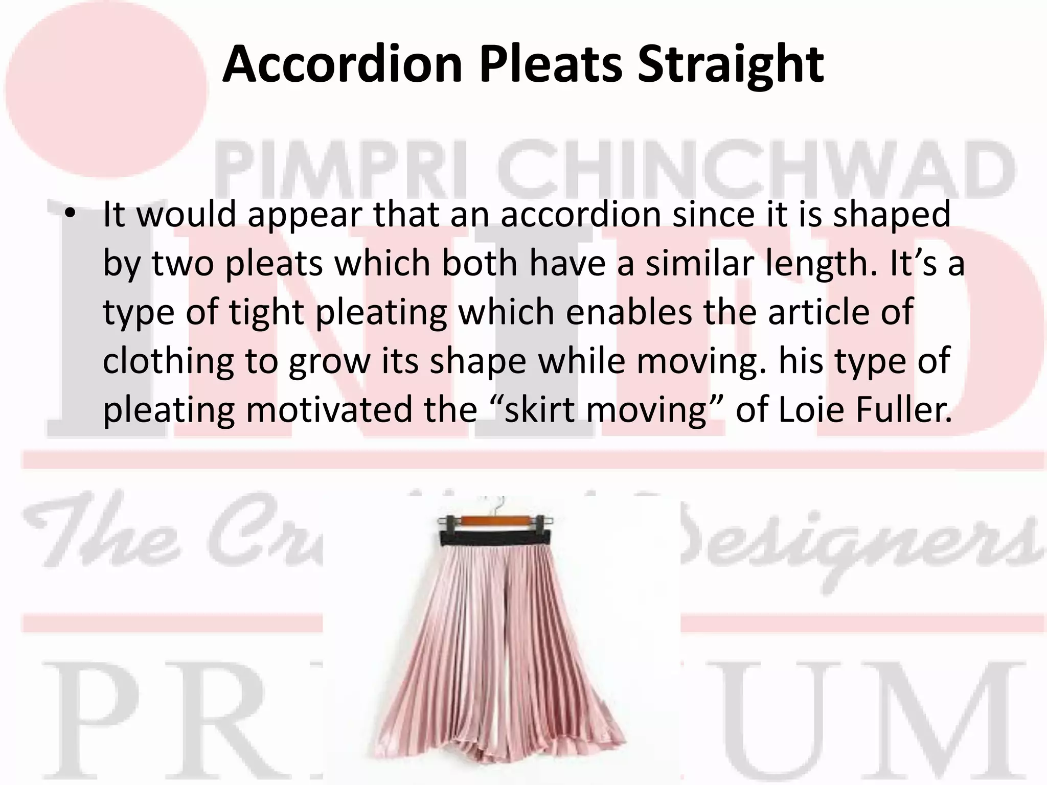 Pleated fabric | PDF