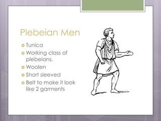 Plebeian clothing project | PPTX