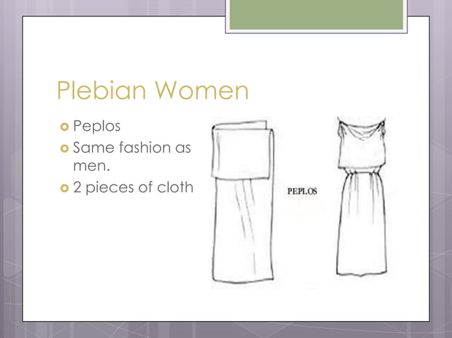 Plebeian clothing project | PPTX