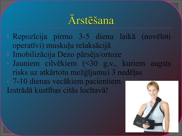 Pleca locītavas biežākās patoloģijas | PPT