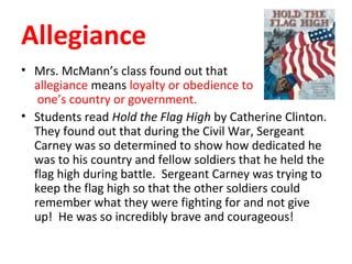 Pledge allegiance[1] | PPT | North America Travel | Travel Locations