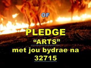 Pledge presentation | PPTX