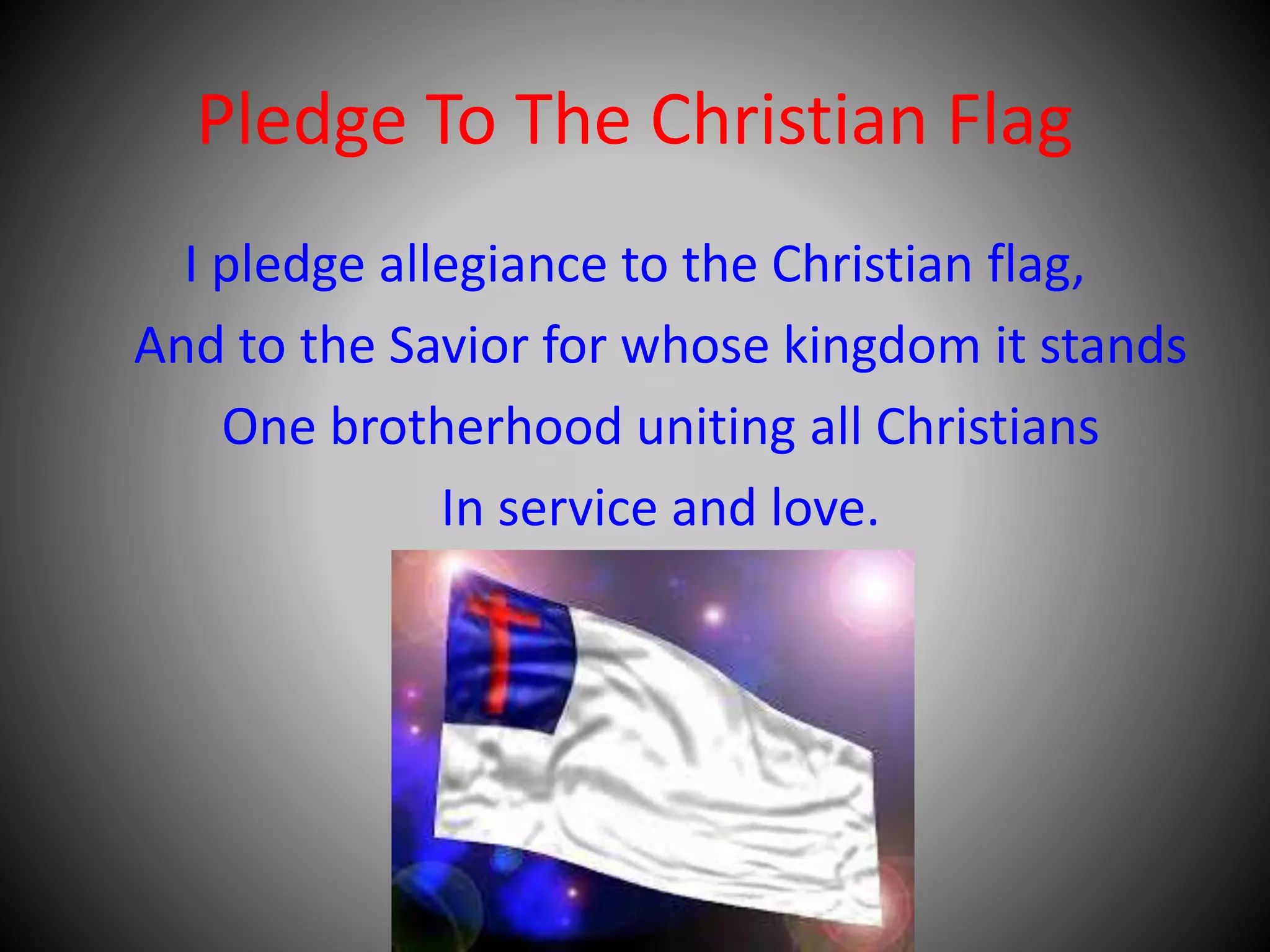 Pledges | PPTX