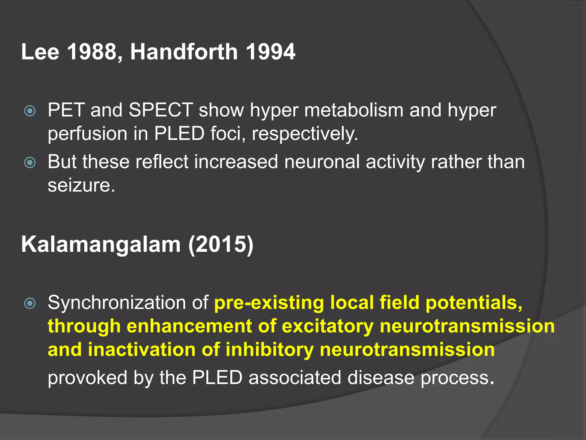 Periodic lateralized epileptiform discharges | PPTX