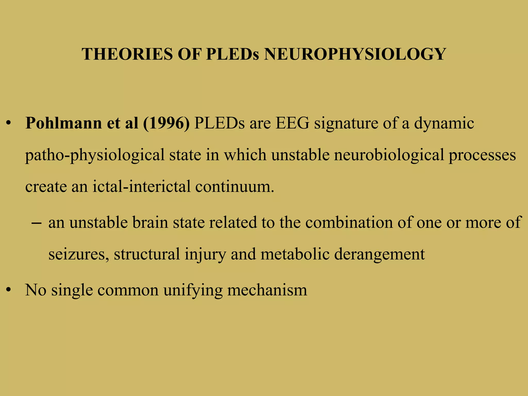 PLEDS | PPTX