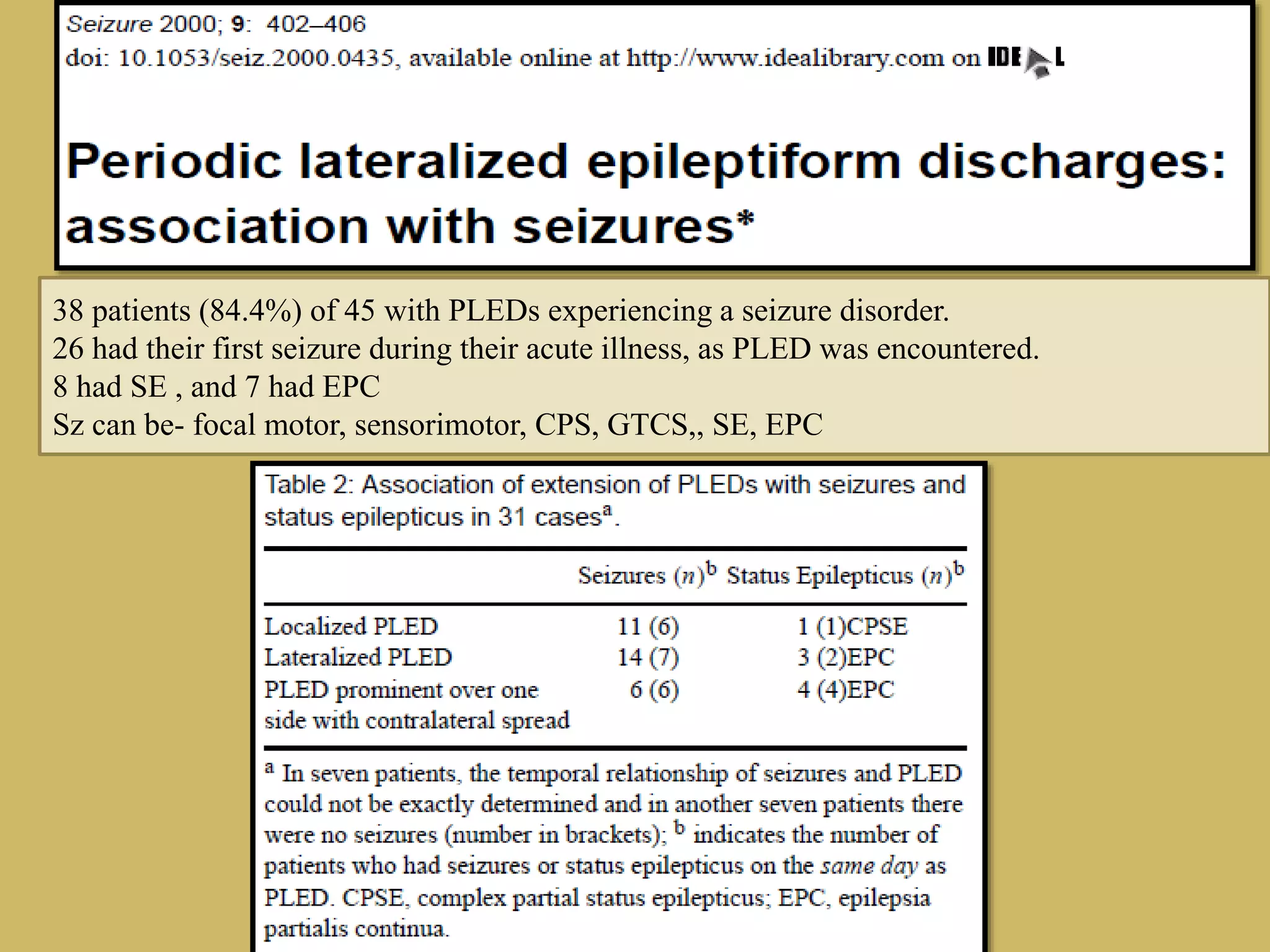 PLEDS | PPTX