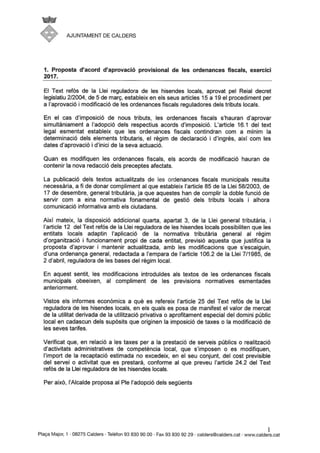 Ple extraordinari 24 d'octubre 2016 | PDF