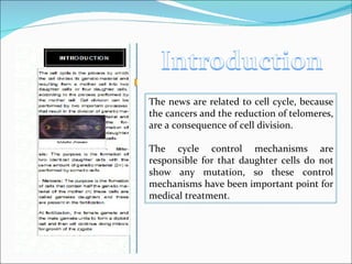 Stopping and Starting Cancer Cell Cycle Weakens and Defeats Multiple ...