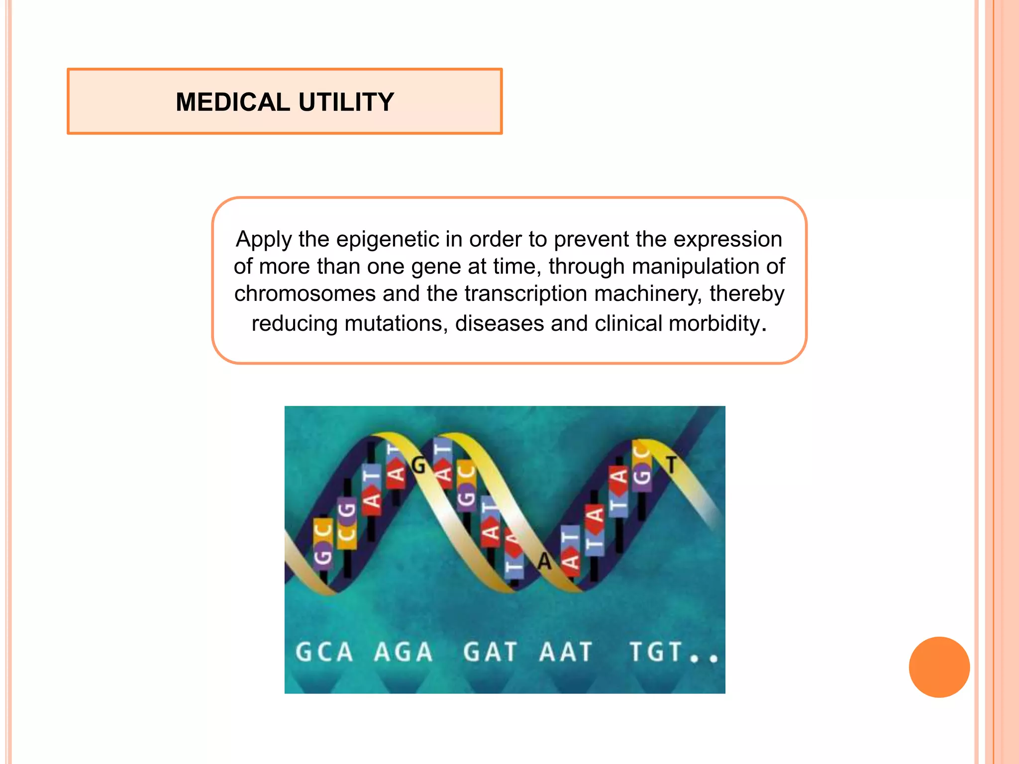 TARGETED EPIGENETIC THERAPIES: THE NEXT FRONTIER? AND ADN TECHNOLOGY ...